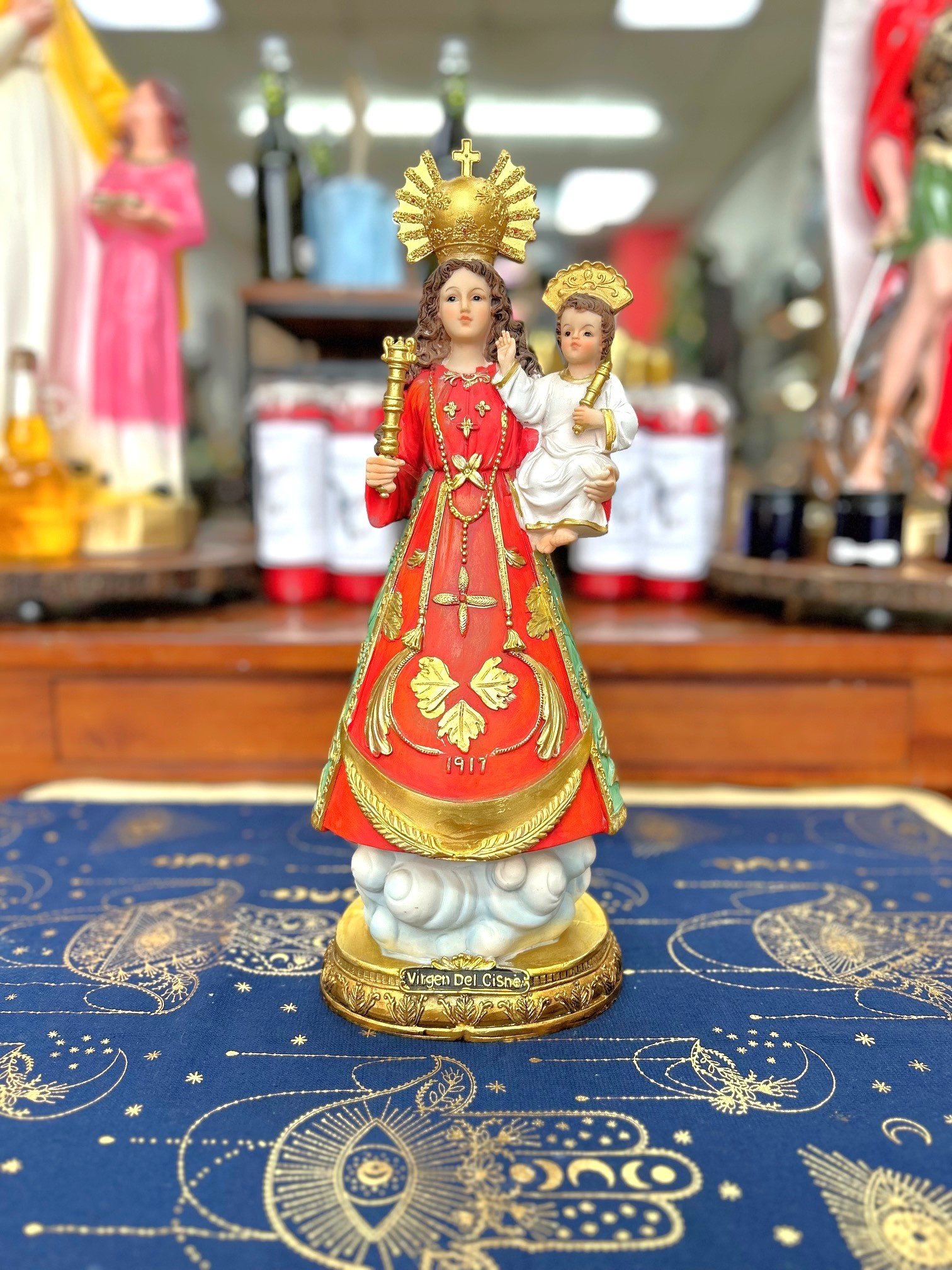 Virgen Del Cisne 16" Statue (Virgin Lady of Cisne) - Botanica ...