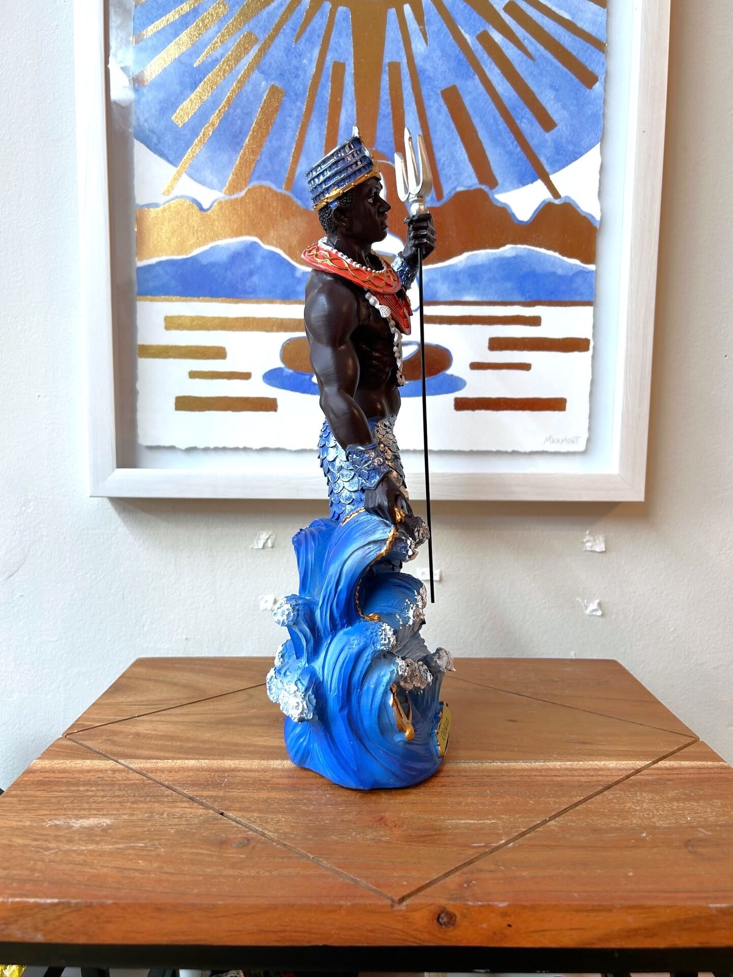 Orisha Olokun 12" Statue - Botanica Persephone’s Pearl