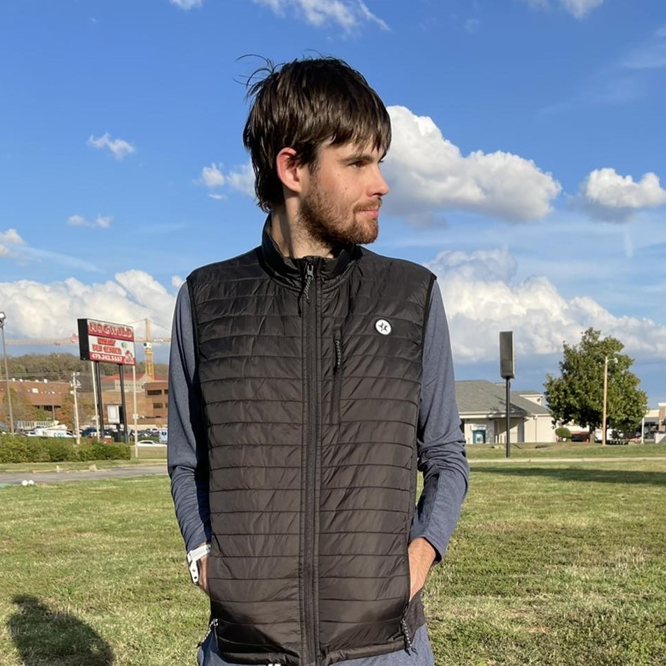 TGRC Men's Synthetic Down Vest - True Grit Running Company