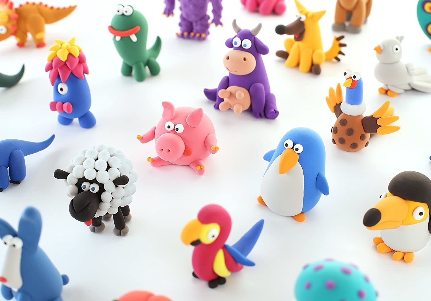 Clay Animals For Kids