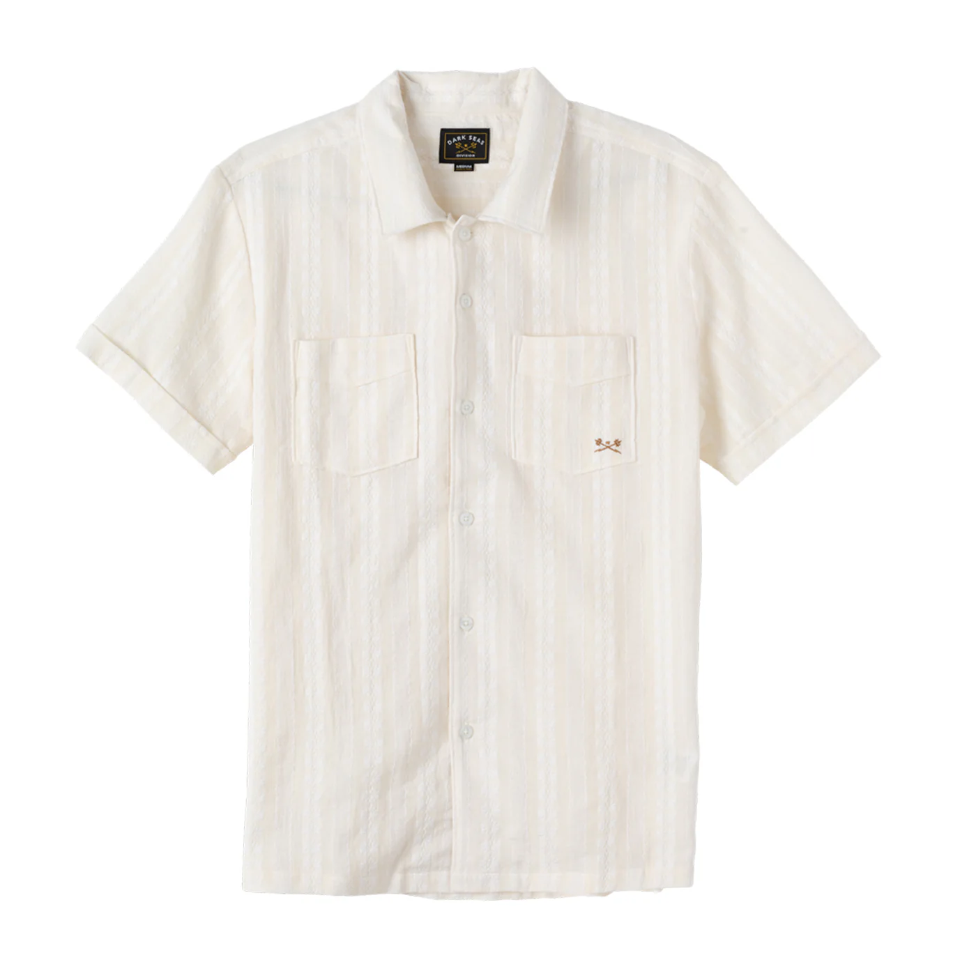 Dark Seas Division | Men's Marcos Shirt (Antique White) - Foundry YYC