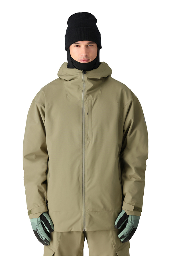 686 Mens Glcr Gateway Shell Jacket Sage Foundry Yyc