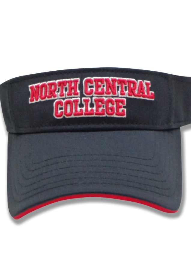 North Central College Visor in Black by The Game - North Central ...
