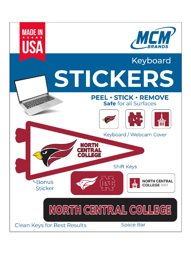 Stickers by MCM - North Central College Campus Store