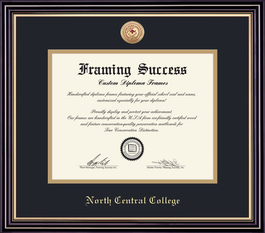 Framing For Success Prestige Diploma Frame North Central College