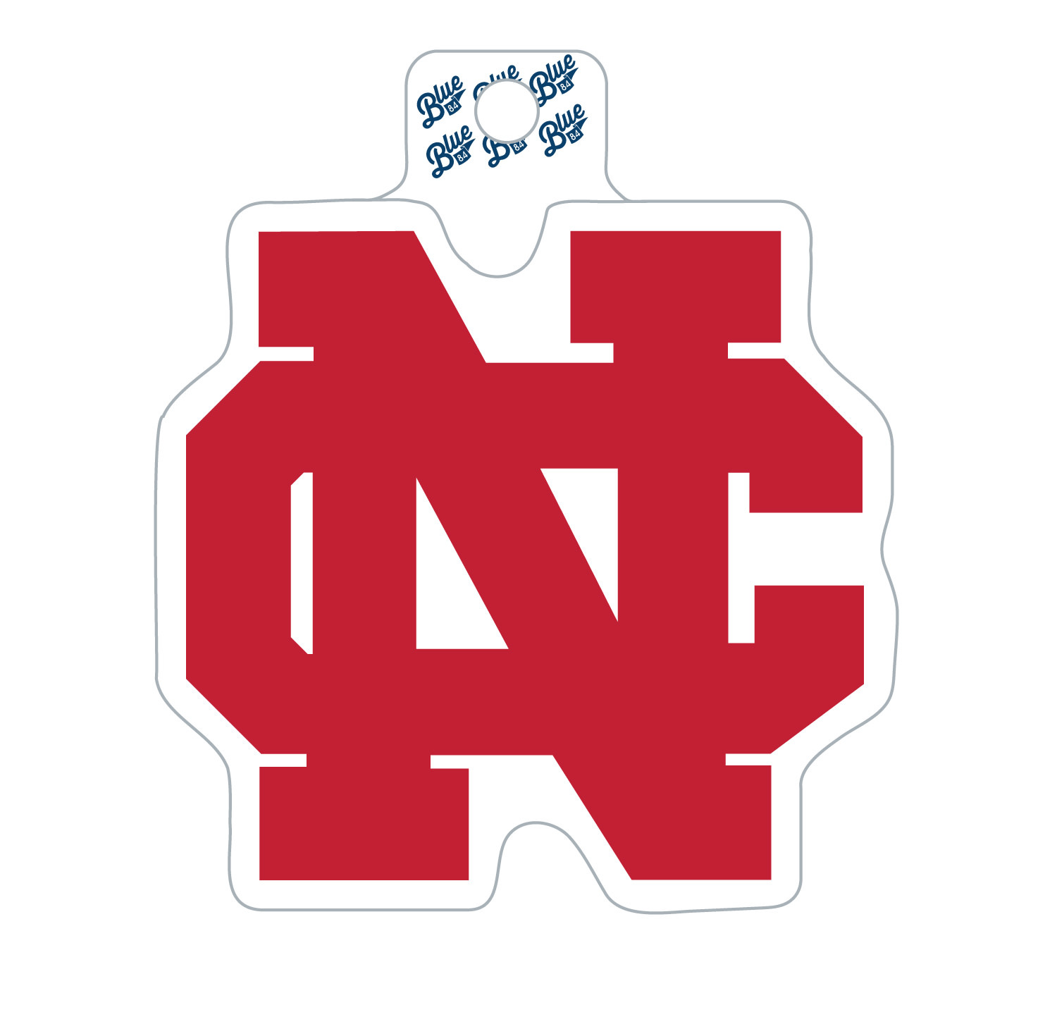 NCC Stickers by Blue 84 - North Central College Campus Store