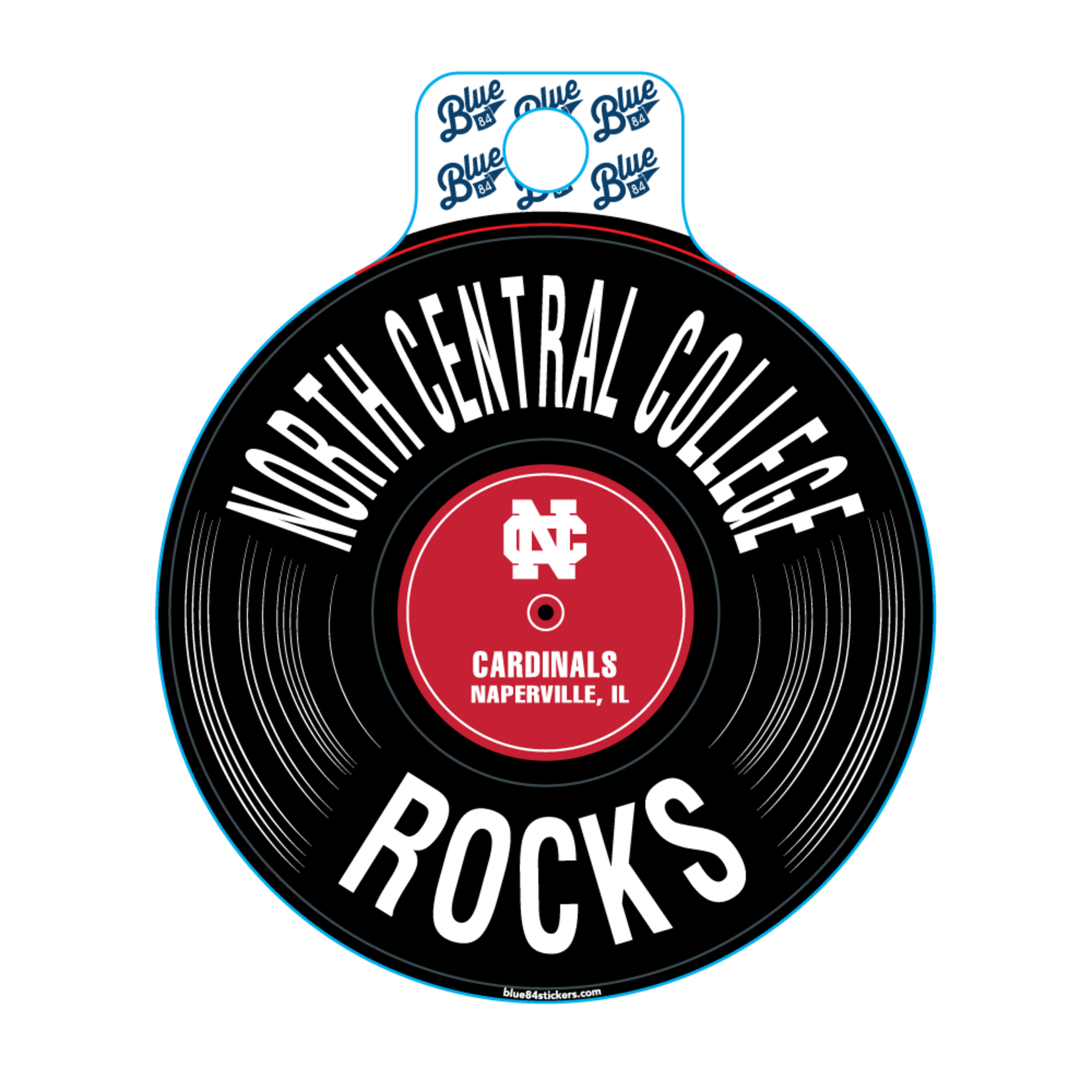 NCC Stickers by Blue 84 - North Central College Campus Store
