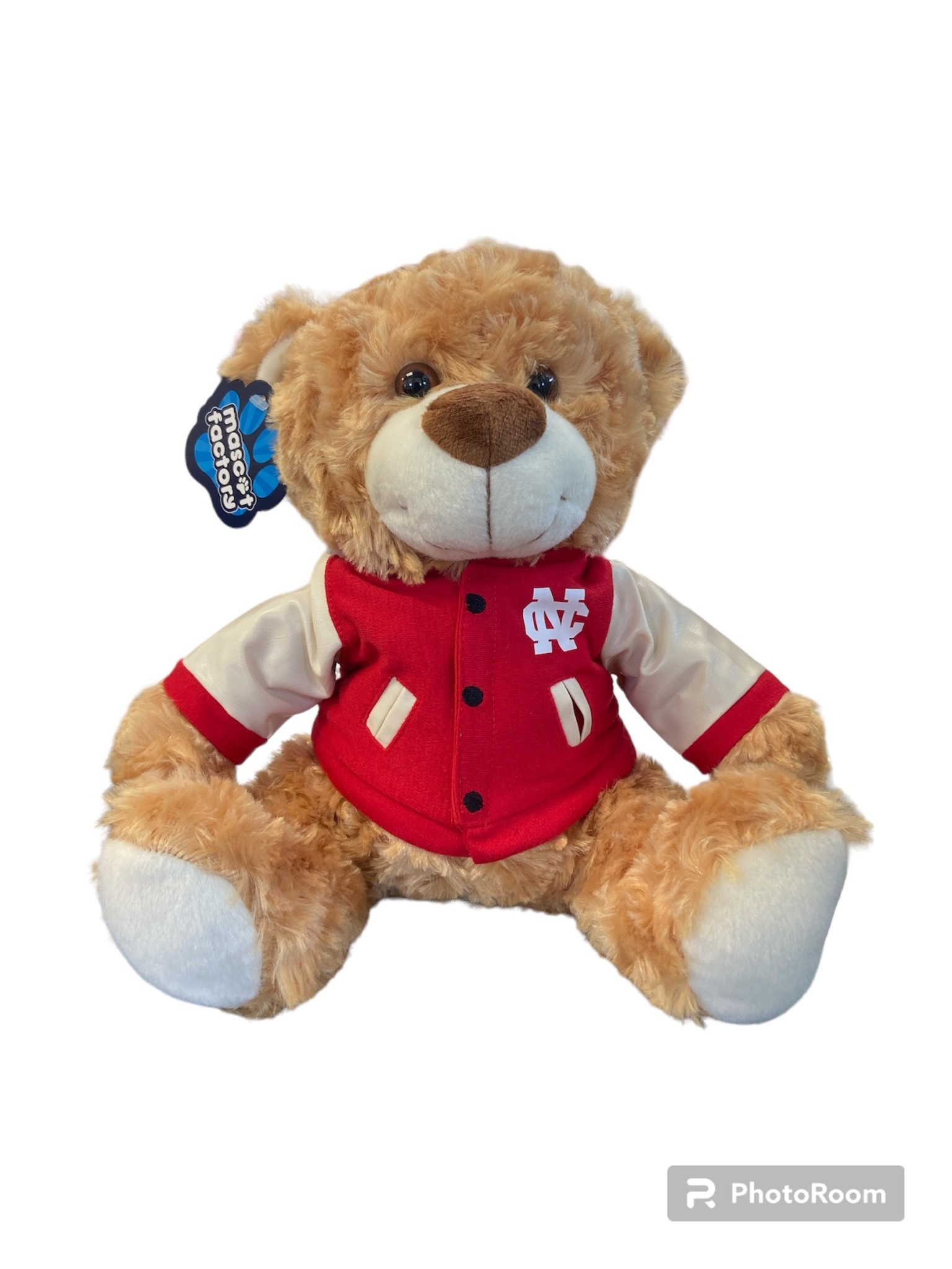 NCC Bear w/ Varsity Jacket - North Central College Campus Store
