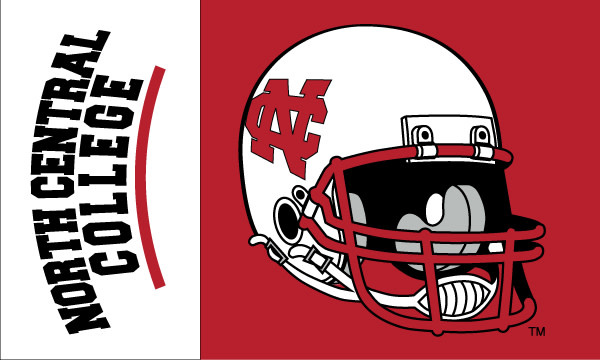 NEW! 3x5 North Central College Flag w/Football Helmet design - North ...
