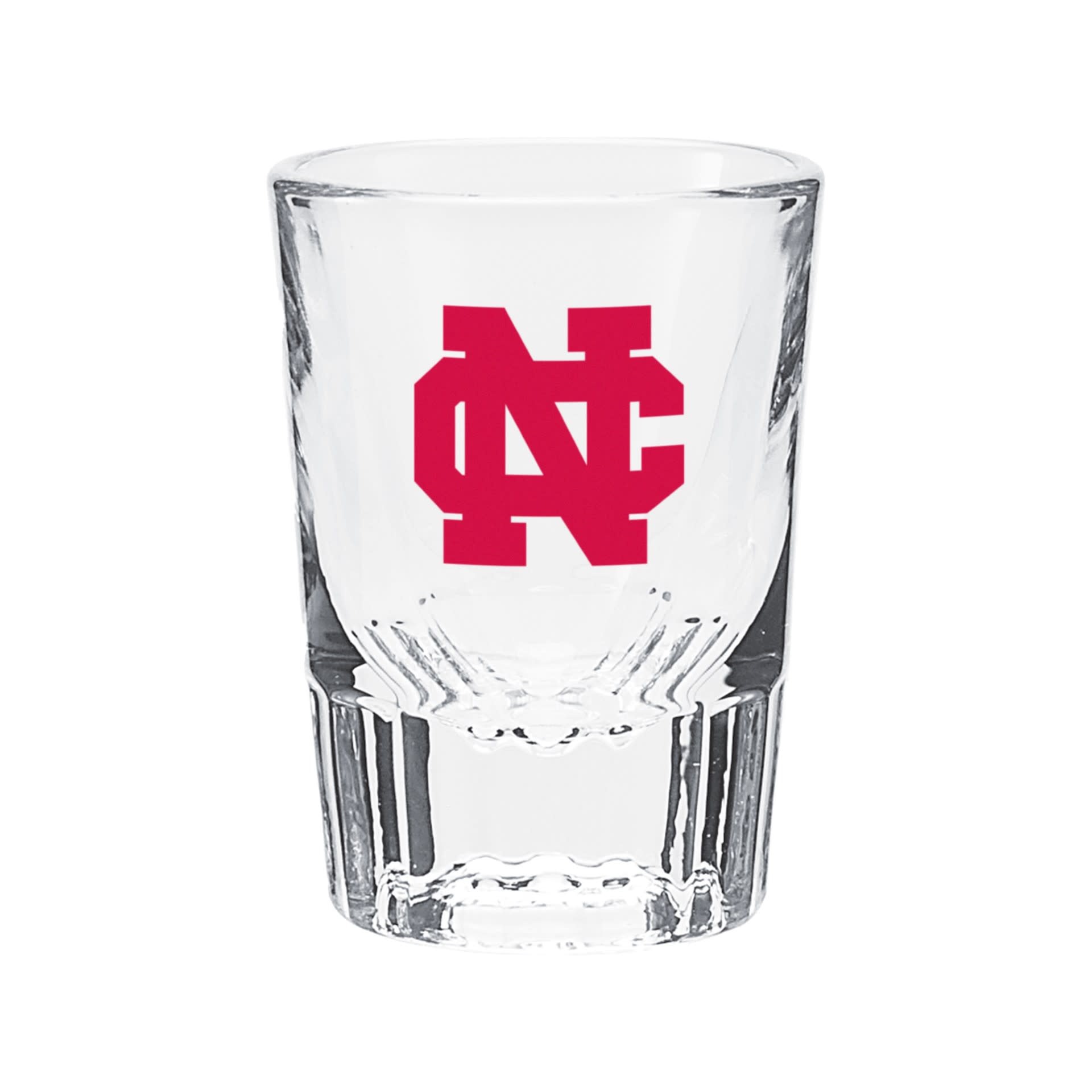 NC Heavy Bottom Shot Glass - North Central College Campus Store