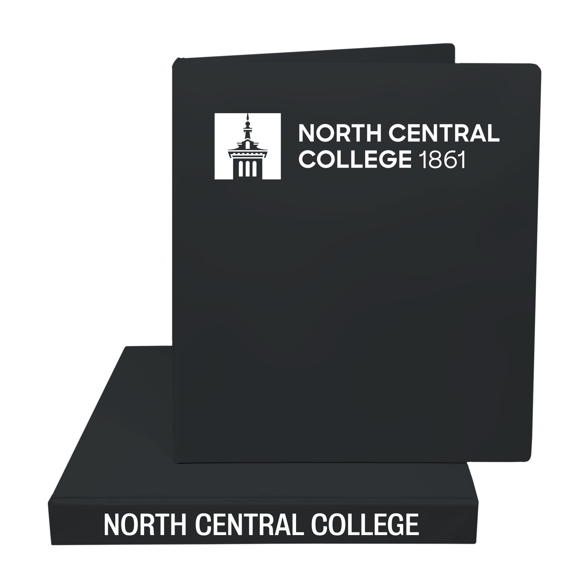 North Central College 1" vinyl binder - North Central College Campus Store