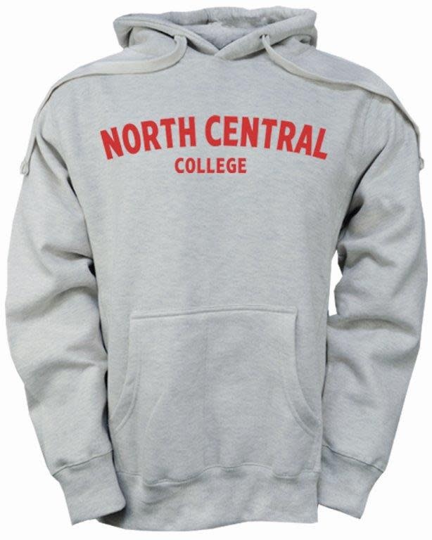NCC Justus 2.0 Hood w/ Felt Ash - North Central College Campus Store