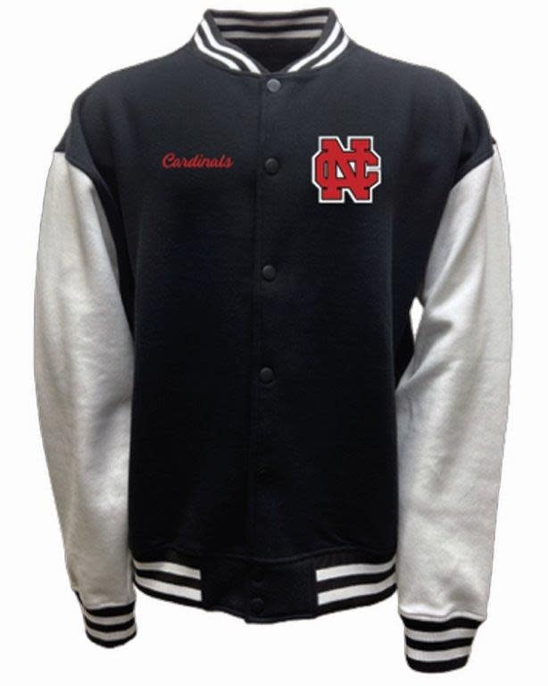 NCC Varsity Fleece Jacket - North Central College Campus Store