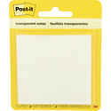Post-It Transparent Notes Clear - North Central College Campus Store