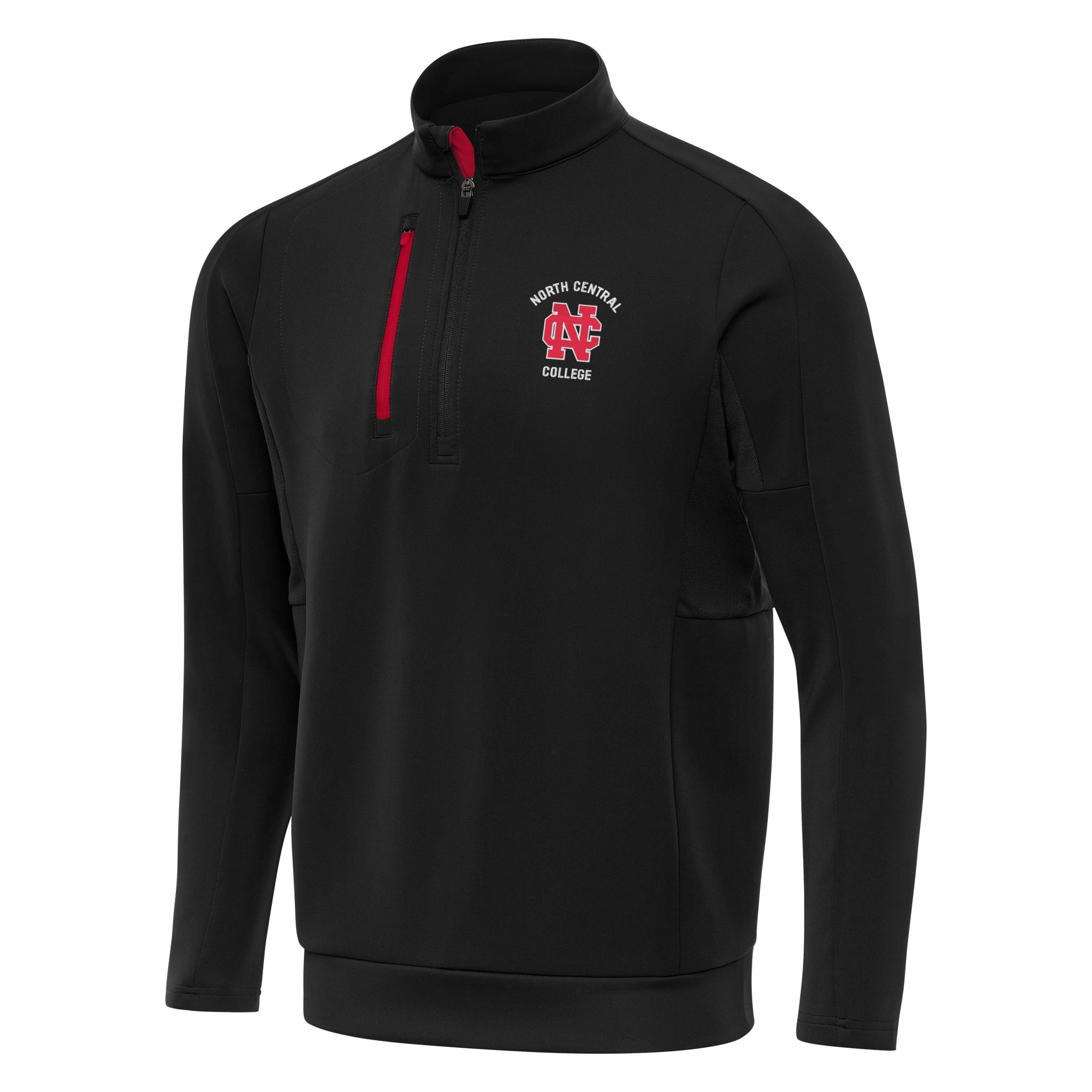 Generation 1/4 Zip by Antigua w/ 4inch logo - North Central College ...