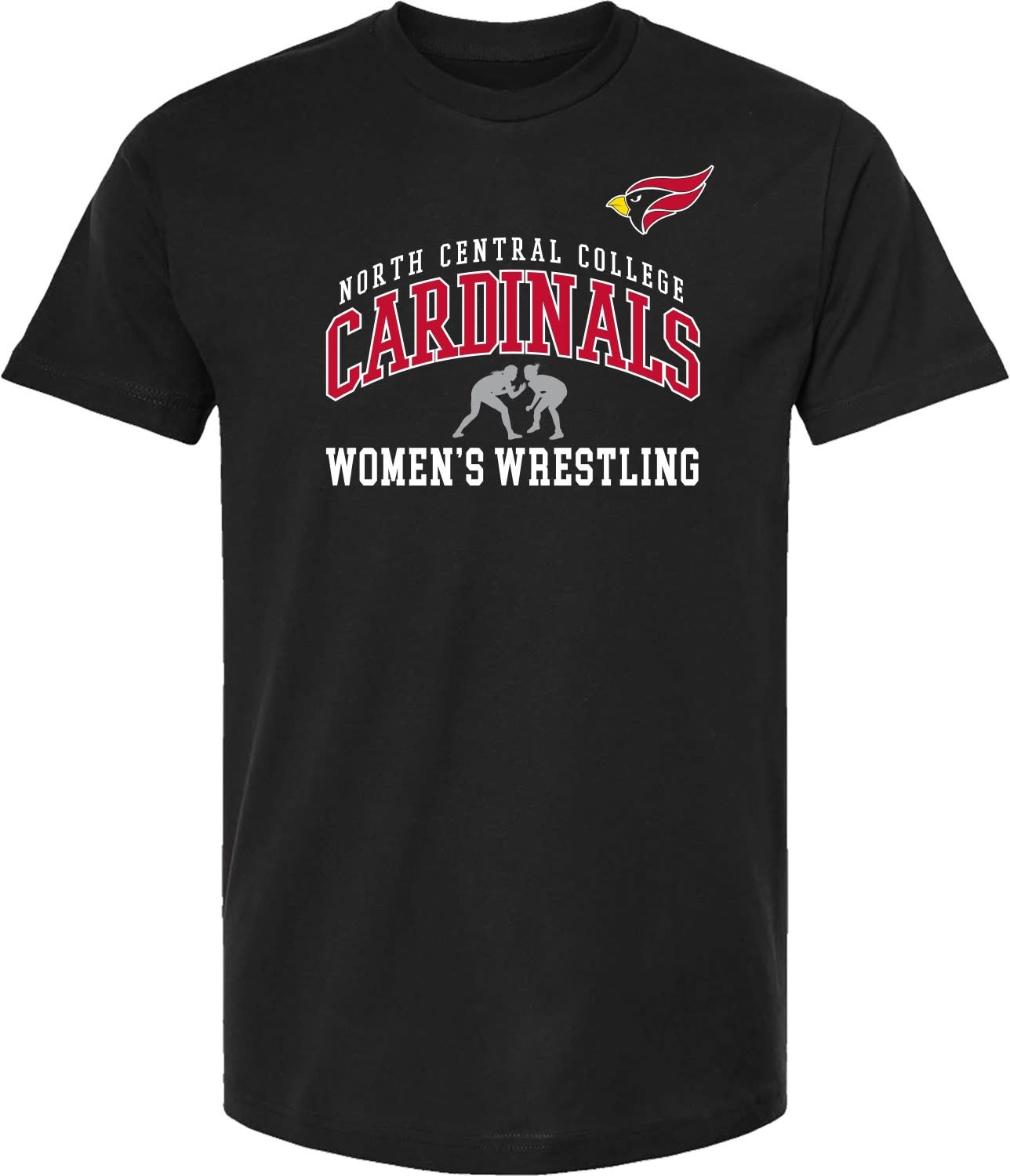 Name Drop Shirt in black - WMN Wrestling - North Central College Campus ...