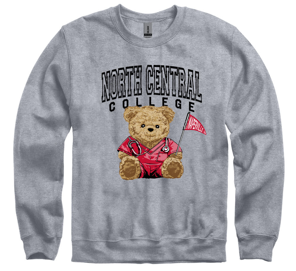 New Agenda Teddy Bear Scrubs w/ Stethoscope Crew - North Central ...