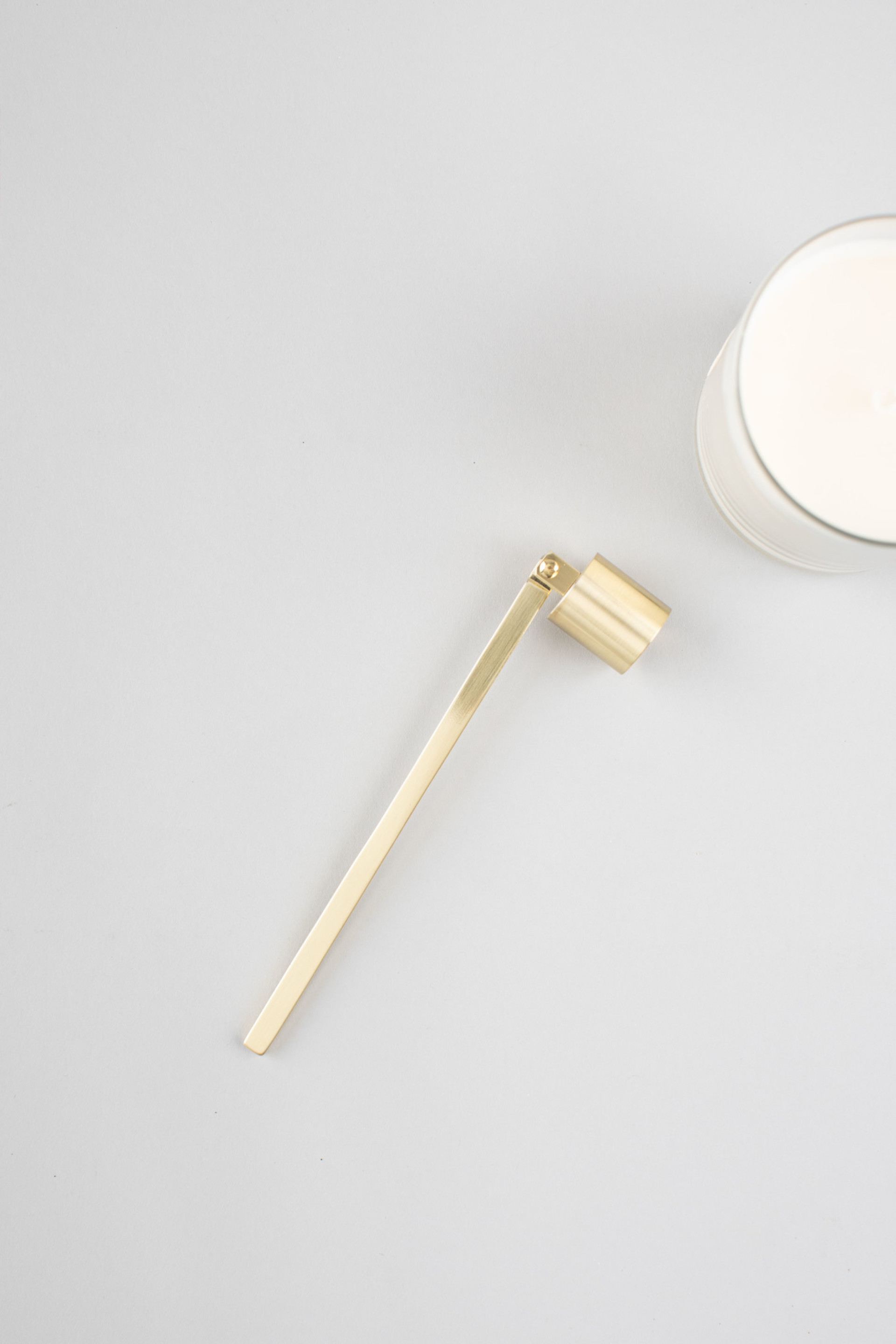 Brushed Gold Snuffer - Saltwater House