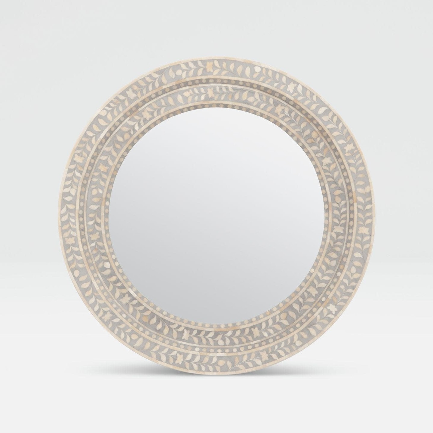 Thea Mirror - Kabibe Shell 44"D - Saltwater House