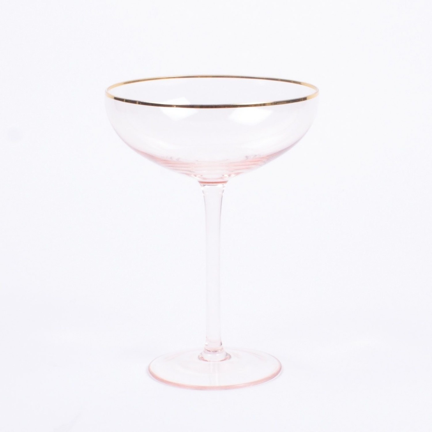 Light Pink Martini Glass - Saltwater House