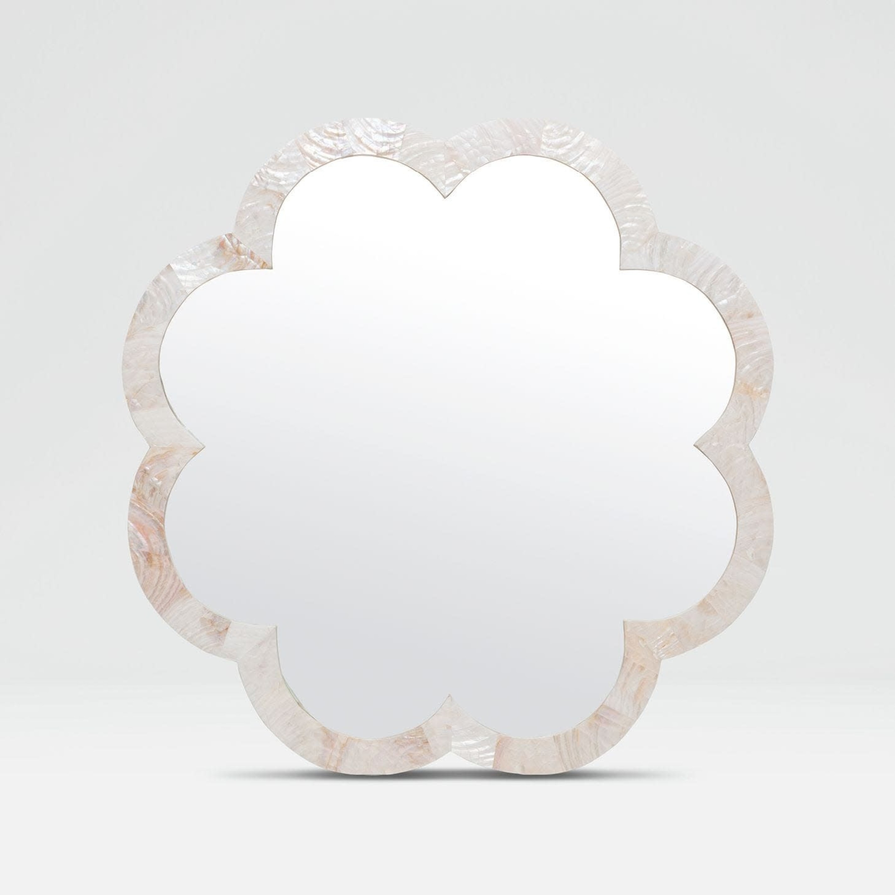 Fiona Mirror Kabibe Shell 32"D - Saltwater House