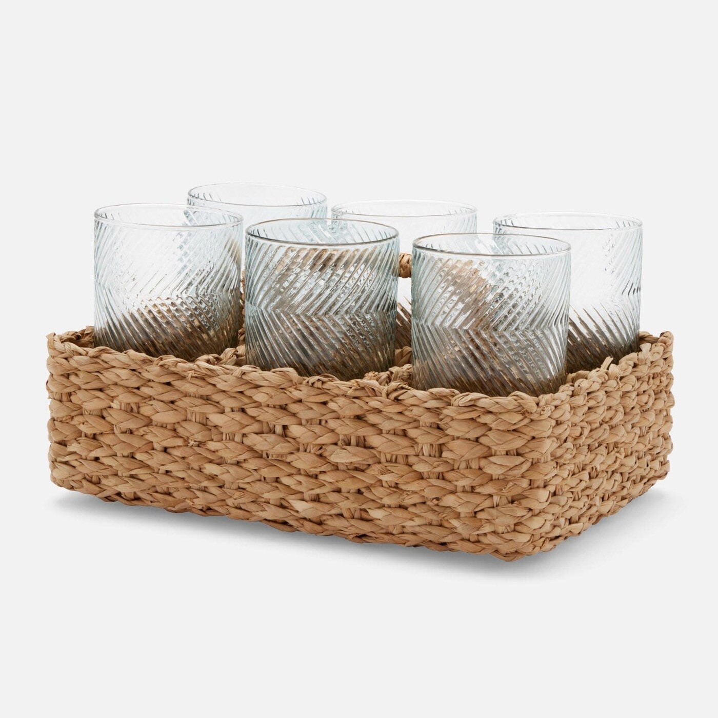 Palmer Natural Glassware Holder - Saltwater House