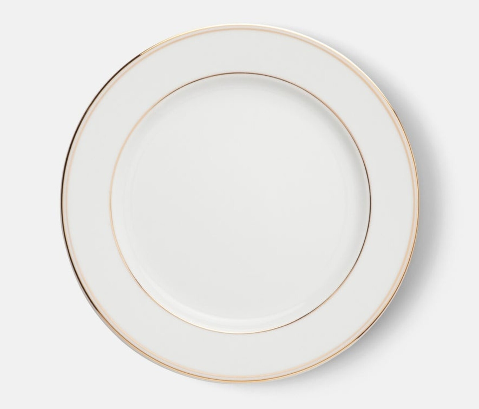 Hannah Gold Trim Dinnerware - Set of 4 - Saltwater House