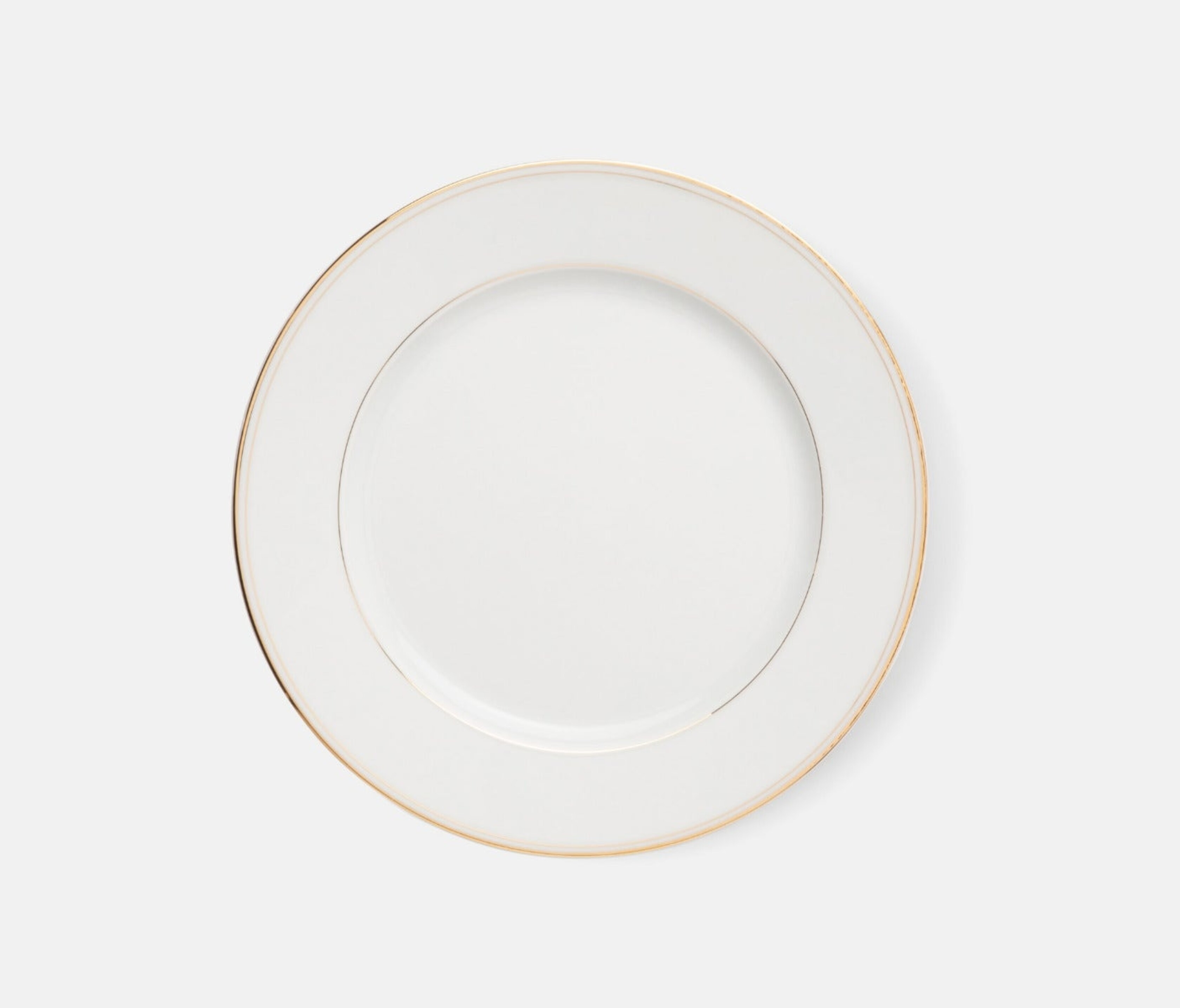 Hannah Gold Trim Dinnerware - Set of 4 - Saltwater House