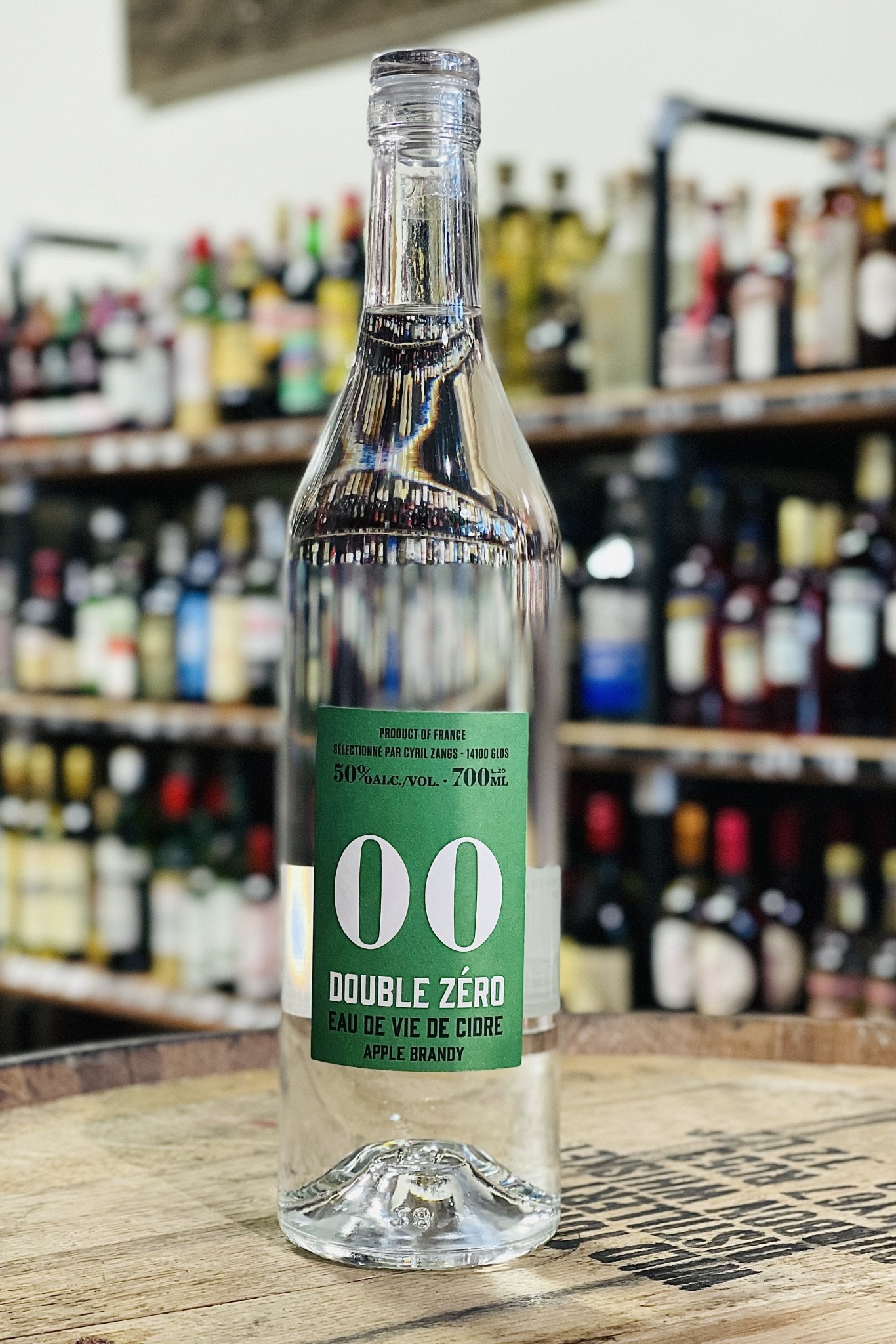 Cyril Zangs / Double Zero 00 Eau De Vie de Cider Apple Brandy 50% abv / 700mL - Roma Wines & Liquors