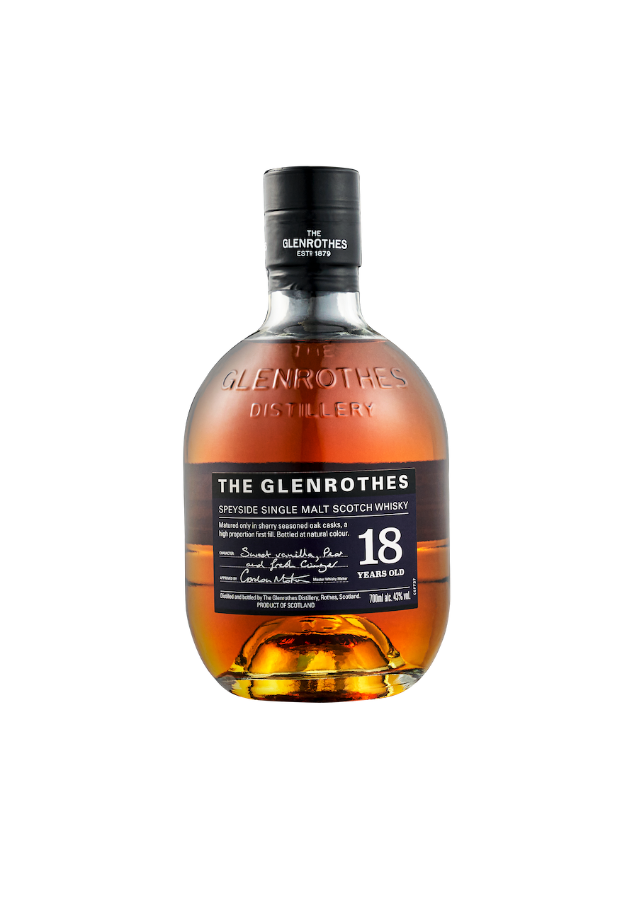 Glenrothes 18 Year Single Malt Scotch Whisky 43 Abv 750ml Roma