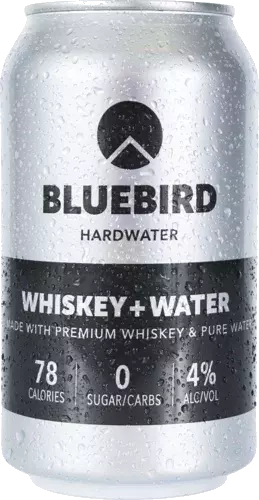Bluebird Bluebird Hardwater / Whiskey + Water 4% abv / 355mL 4x Cans ...
