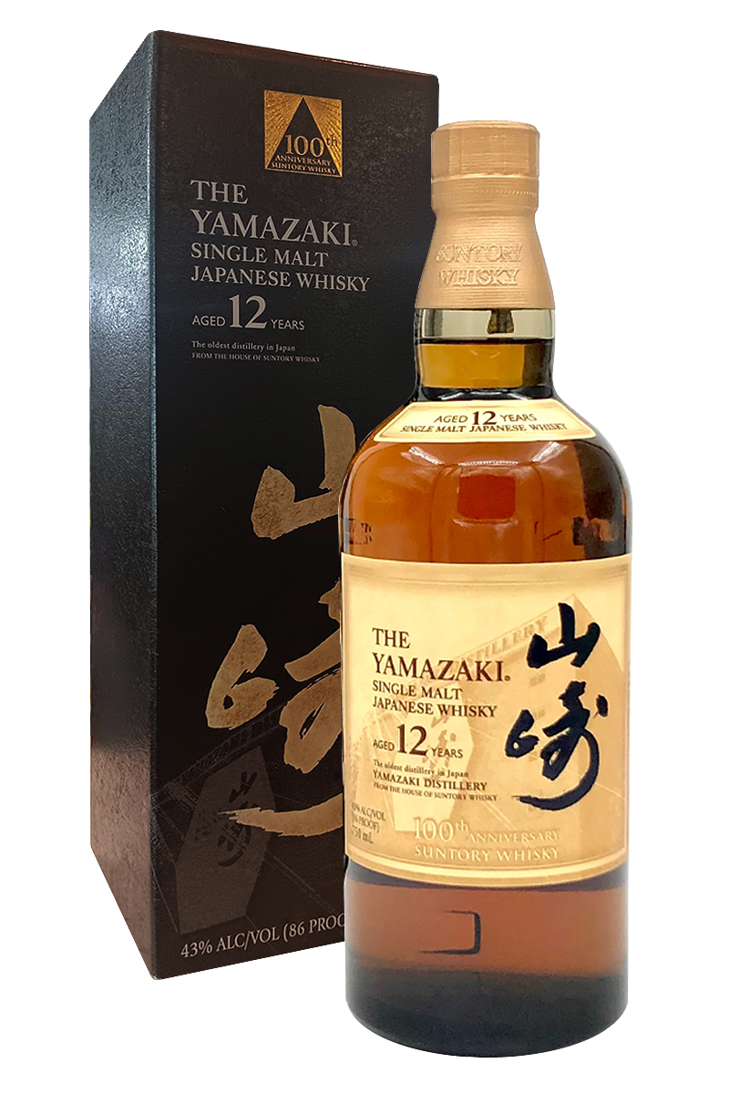 Suntory / Yamazaki 12 100th Anniversary Single Malt Japanese Whisky 12 / 750mL - Roma Wines ...