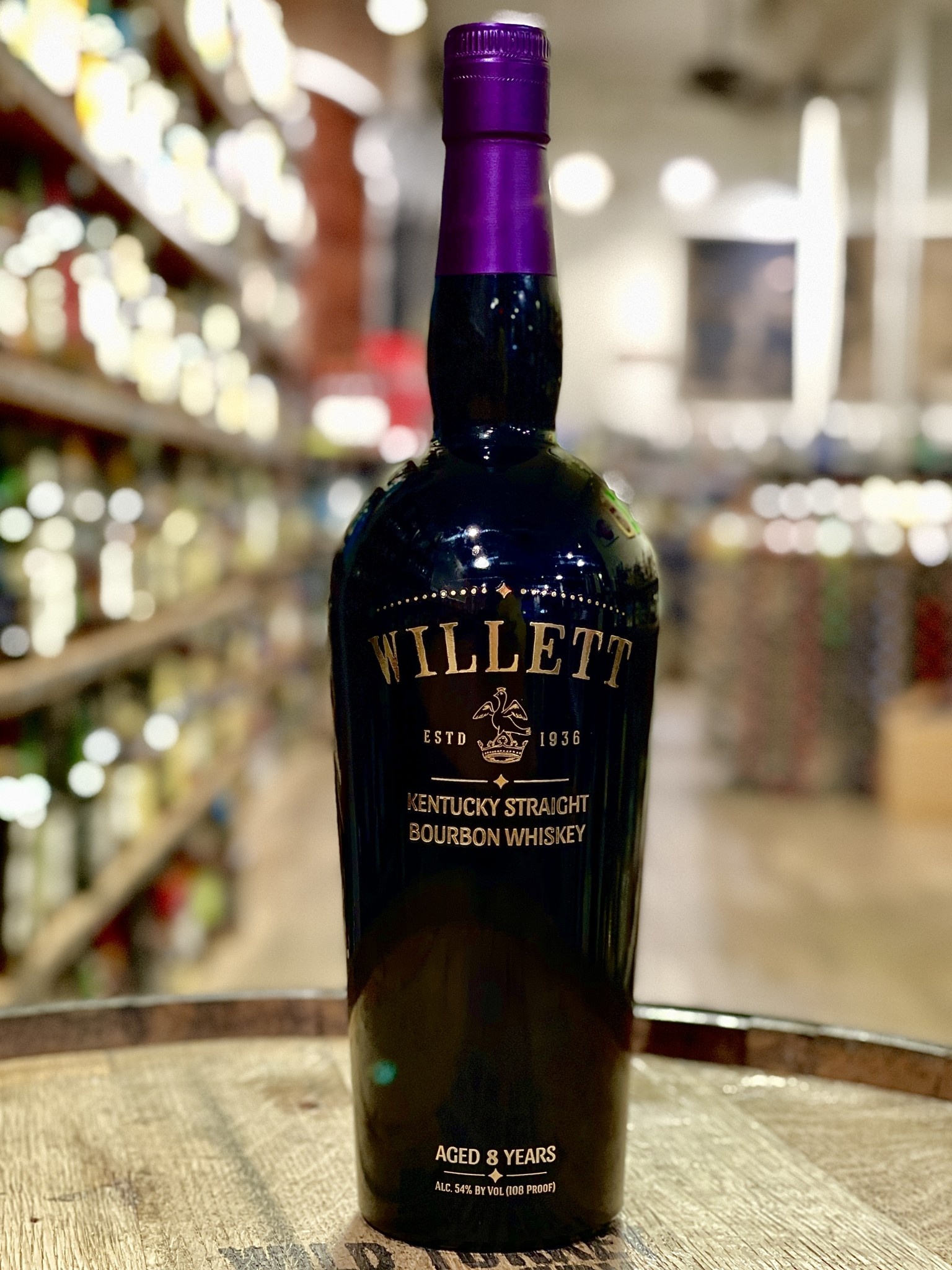 Willett Willett / 8 Year Wheated Bourbon 54% abv / 750mL - Roma Wines ...