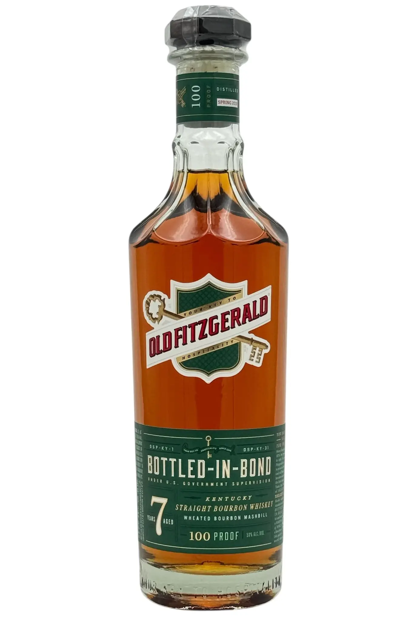 Old Fitzgerald / 7 Years Old Bottled-In-Bond Wheated Bourbon Mashbill ...