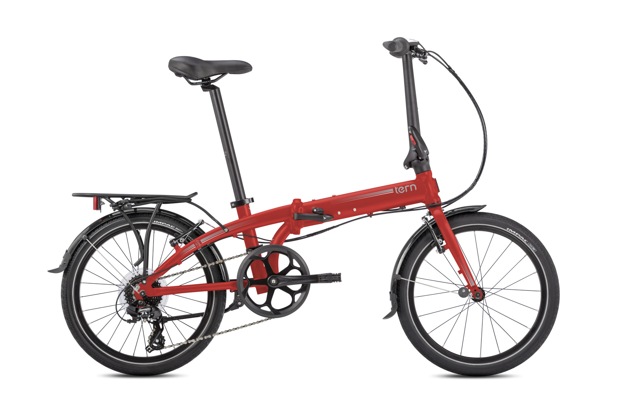 Tern Link C8 Red/Silver | London Bicycle Café