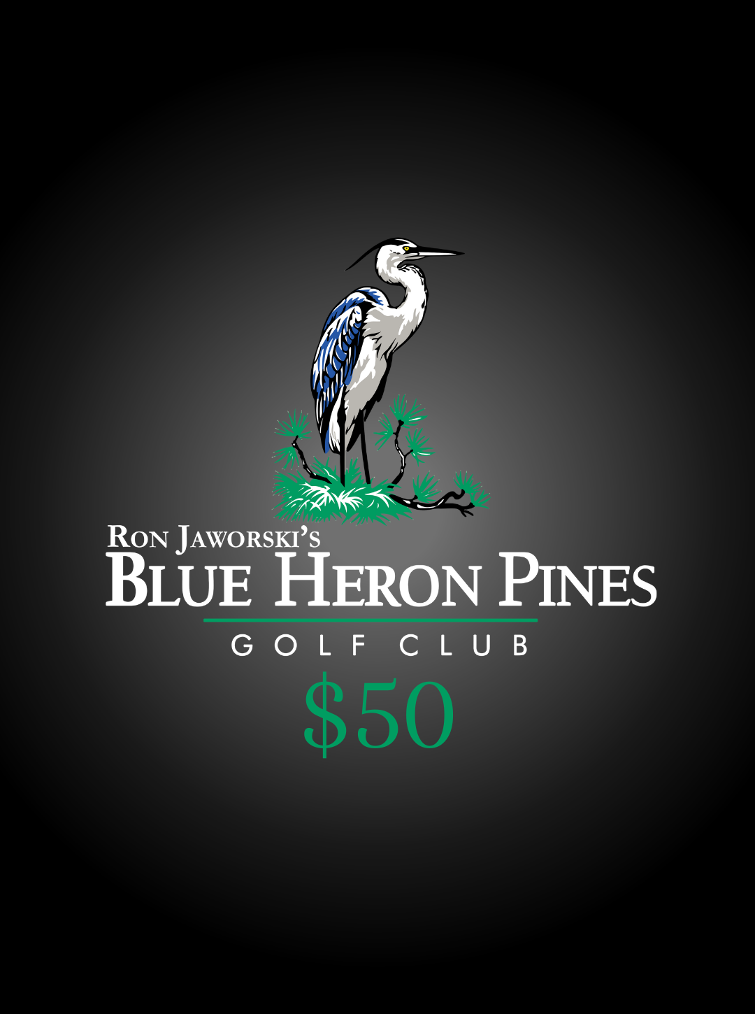 Gift Card $50 - Blue Heron Pines