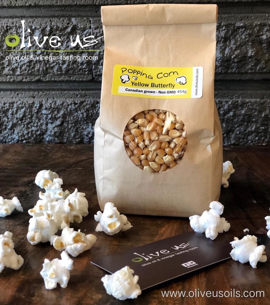 Yellow Butterfly Popping Corn 454g - Olive Us