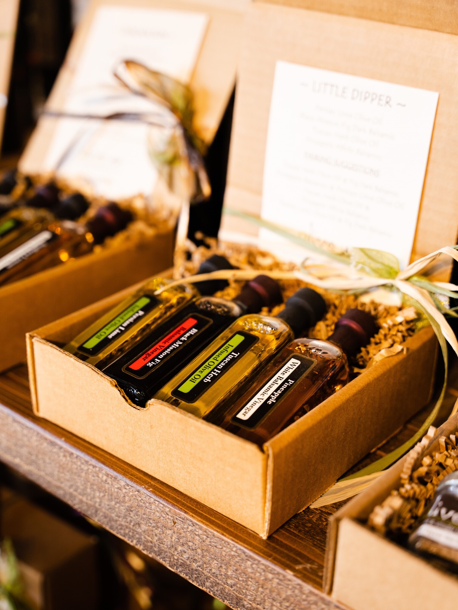 Little Dipper 4 Pack 60ml - 2 Oil & 2 Vinegar - Olive Us