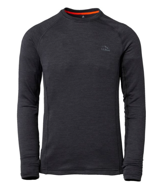 M's L.L.Bean Midweight Base Layer Crew Top - Mountain Outfitters