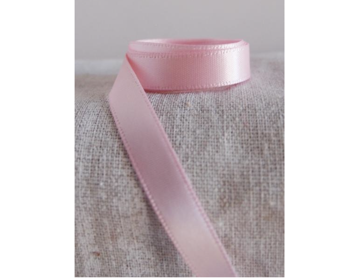 3/8’’ 50 YD PINK DF SATIN RIBBON - QUALITY WHOLESALE