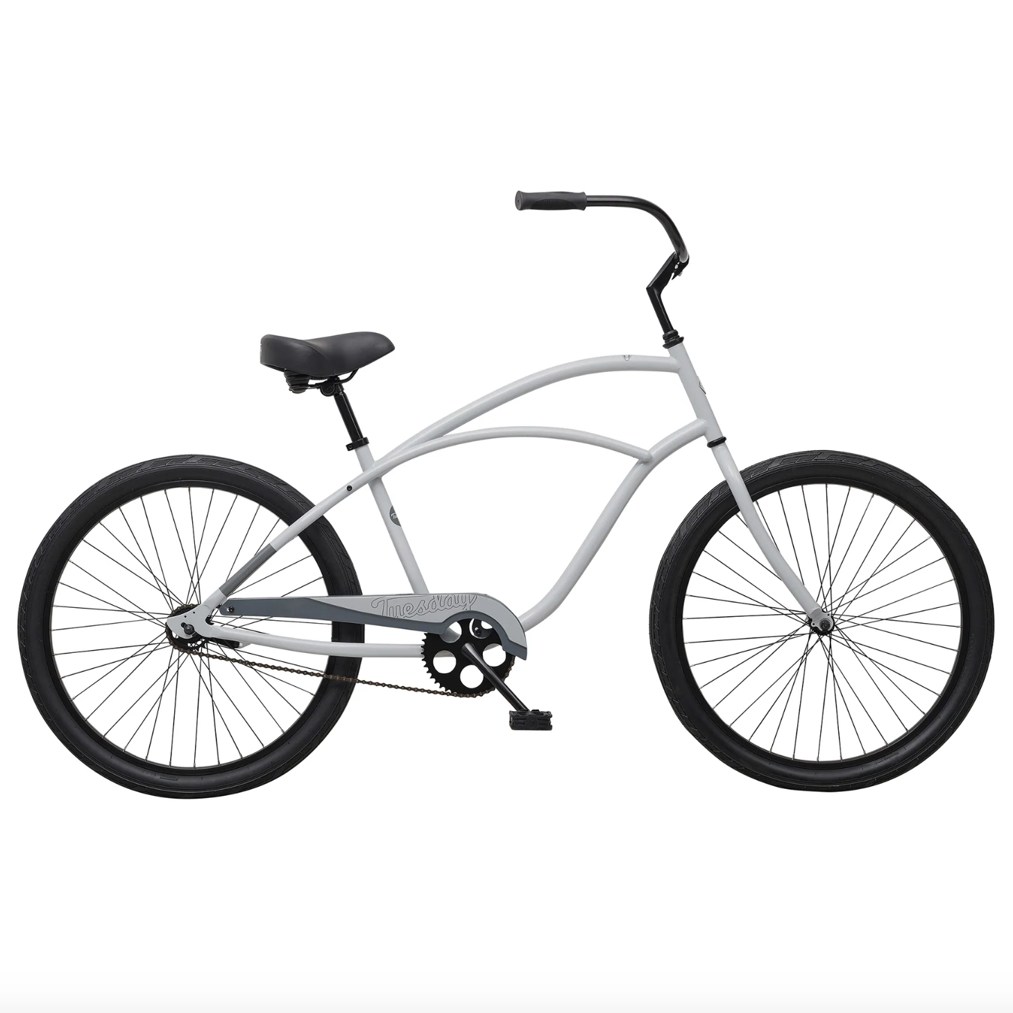 Tuesday June 1 Single Speed Men's Beach Cruiser Shark Gray ...