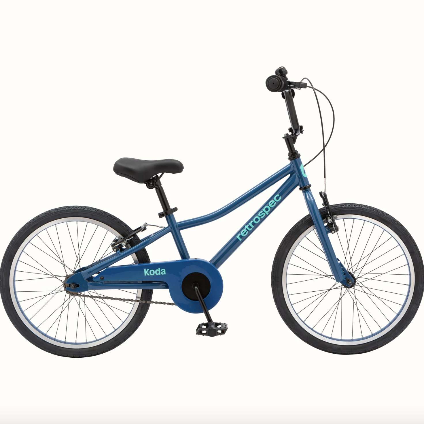 Retrospec Koda Step-Over 20" Blue Bolt Kids Bicycle - Freewheelin Bike Shop