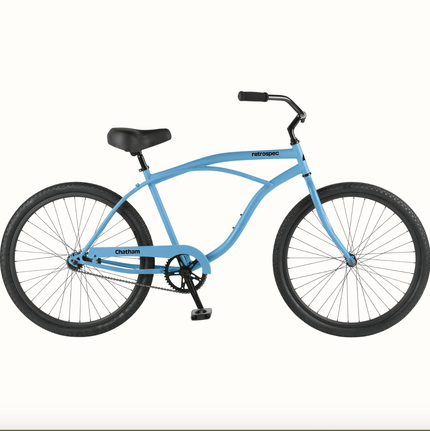 Retrospec Chatham Step-Over 26" Matte Pacific Blue Men's Beach Cruiser ...