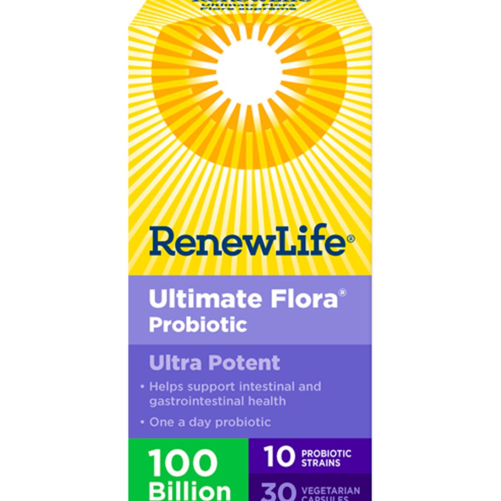 Renew Life Ultimate Flora 100 Billion 30 vcaps - Vitamin King - Sports ...