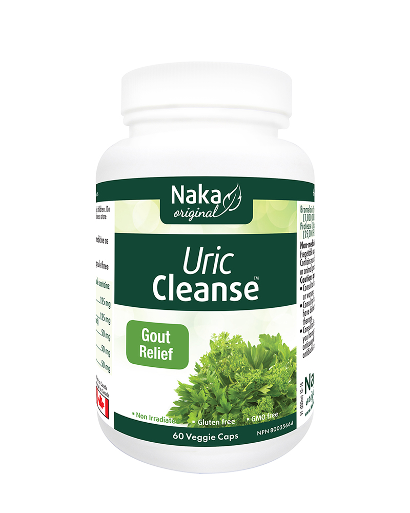 Naka Herbs Naka Uric Cleanse 60 vcaps - Vitamin King - Sports & Supplements