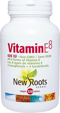 New Roots New Roots Vitamin E8 400 IU 120 softgels - Vitamin King ...