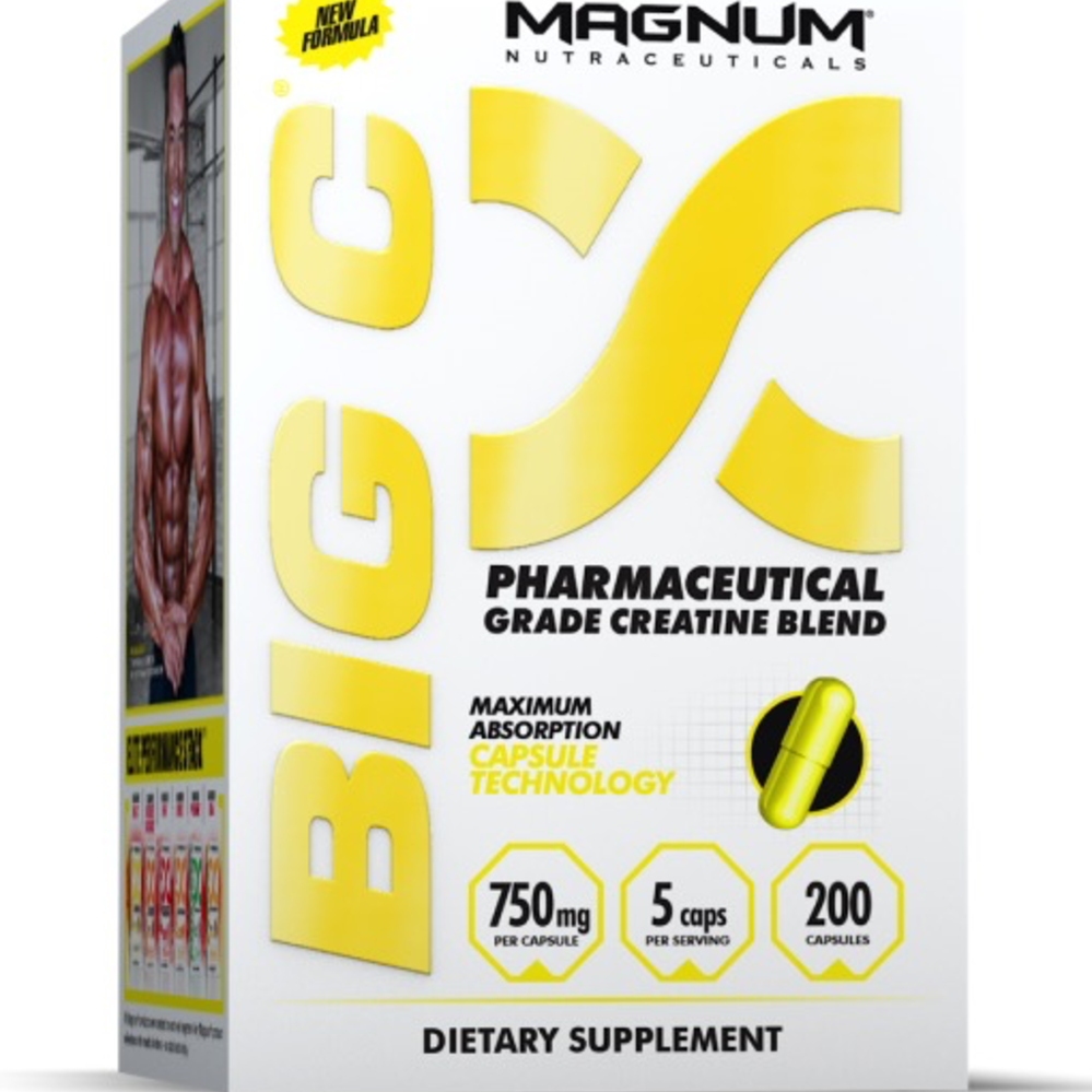 Magnum Nutraceuticals Magnum Big C 200 caps - Vitamin King - Sports ...