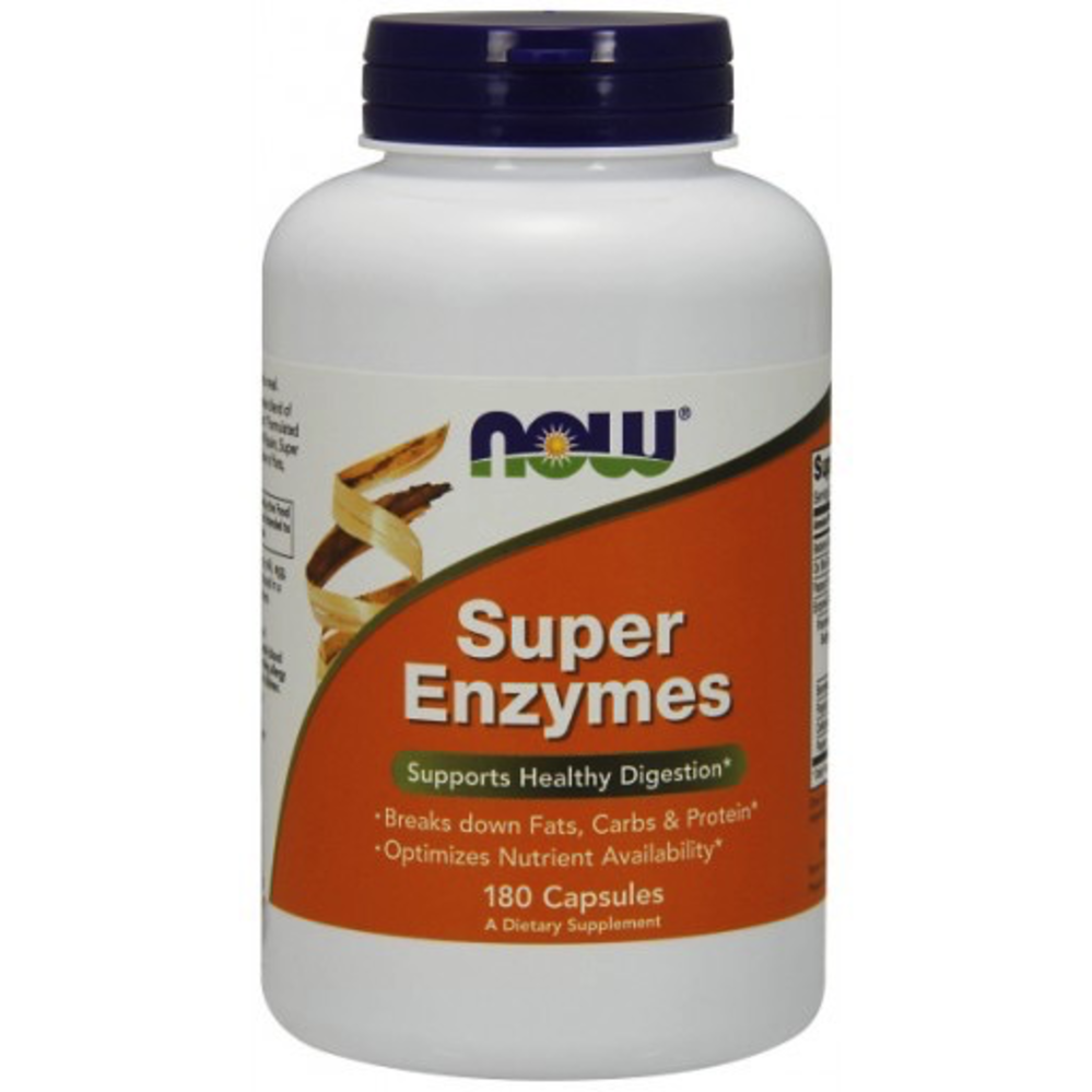 NOW Super Enzymes 180 caps - Vitamin King - Sports & Supplements