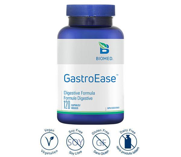 Biomed GastroEase 120 Caps - Vitamin King - Sports & Supplements