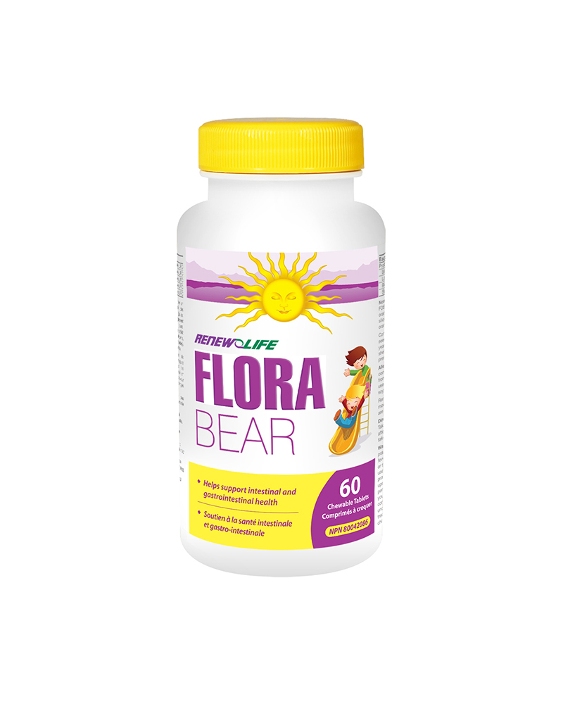 Renew Life Flora Bear for Kids 60 Chewable tabs - Vitamin King - Sports ...
